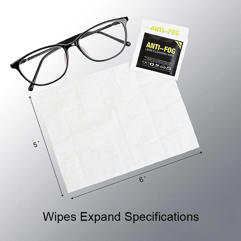 Glasses Anti Fog Wipes | Lens Cleaning Paper Wipes - Supplier