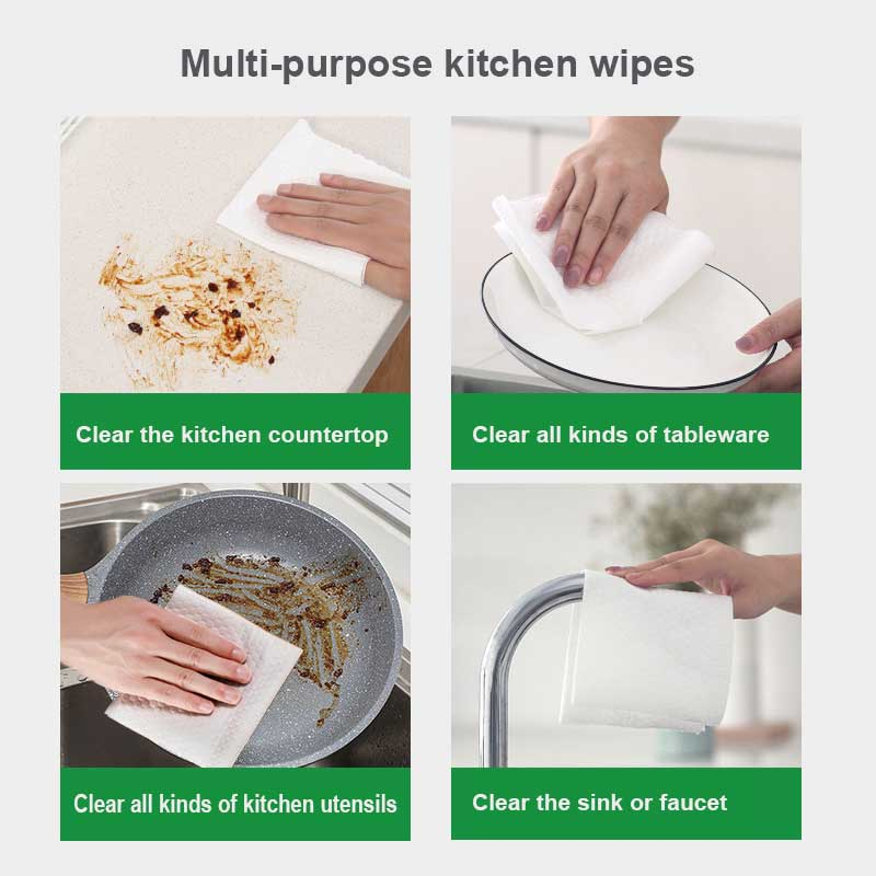 Kitchen Counter Surface Wipes | Kitchen Wipes Cloth-China Factory